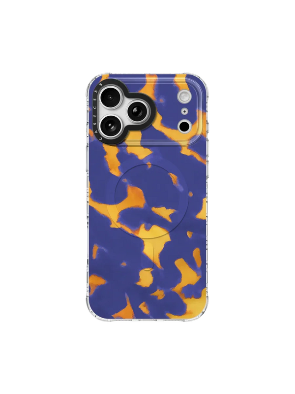 Indigo Spark Iridescent iPhone Case – MagSafe Compatible | CASECESS